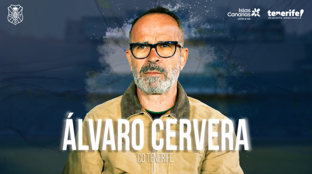 Álvaro Cervera renovado como entrenador del CD Tenerife