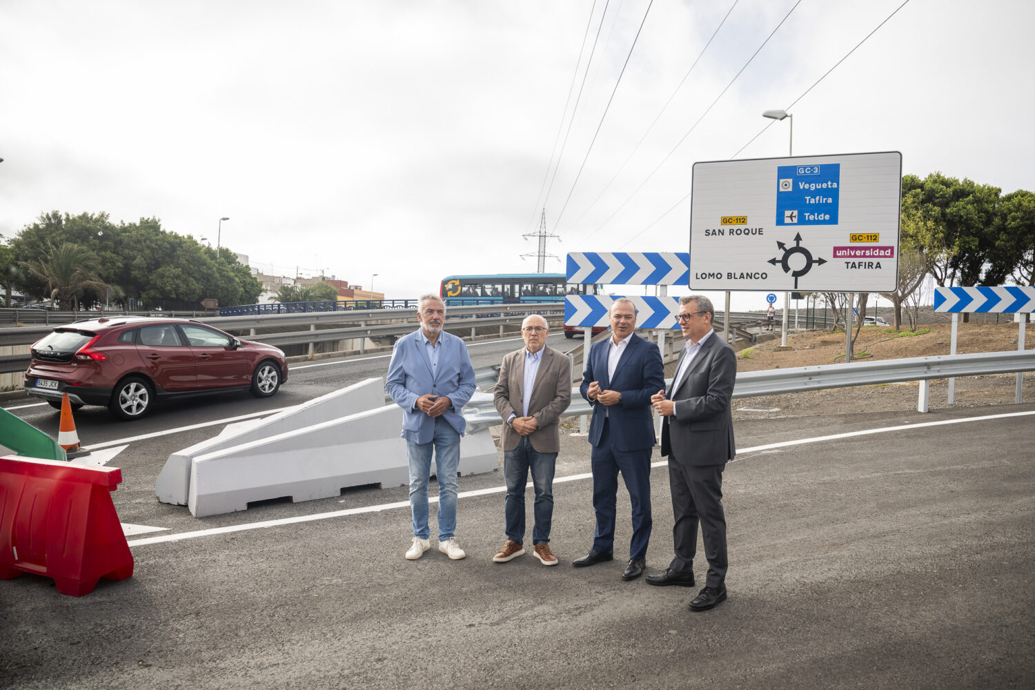 Nuevo acceso al Campus de Tafira