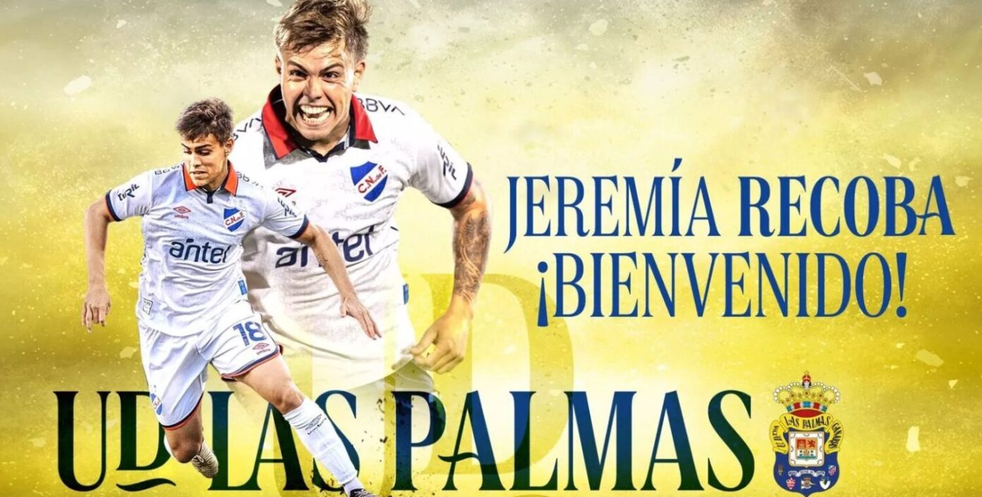Jeremía Recoba, nuevo jugador de la UD Las Palmas