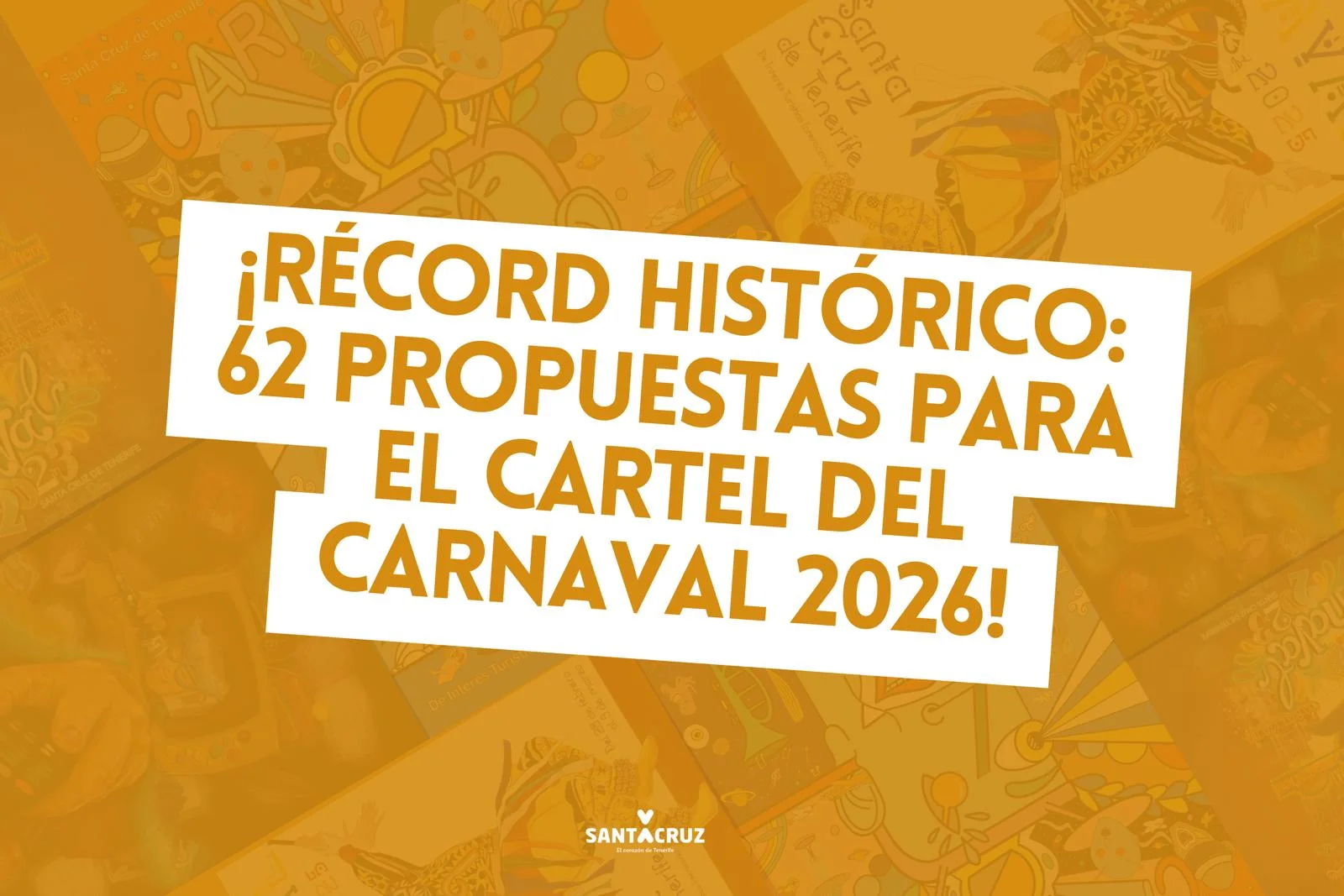 Récord en el concurso del cartel del Carnaval de Santa Cruz 2026