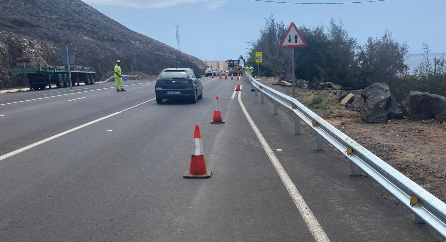 Fuerteventura amplía la valla protectora en la Avenida del Atlántico