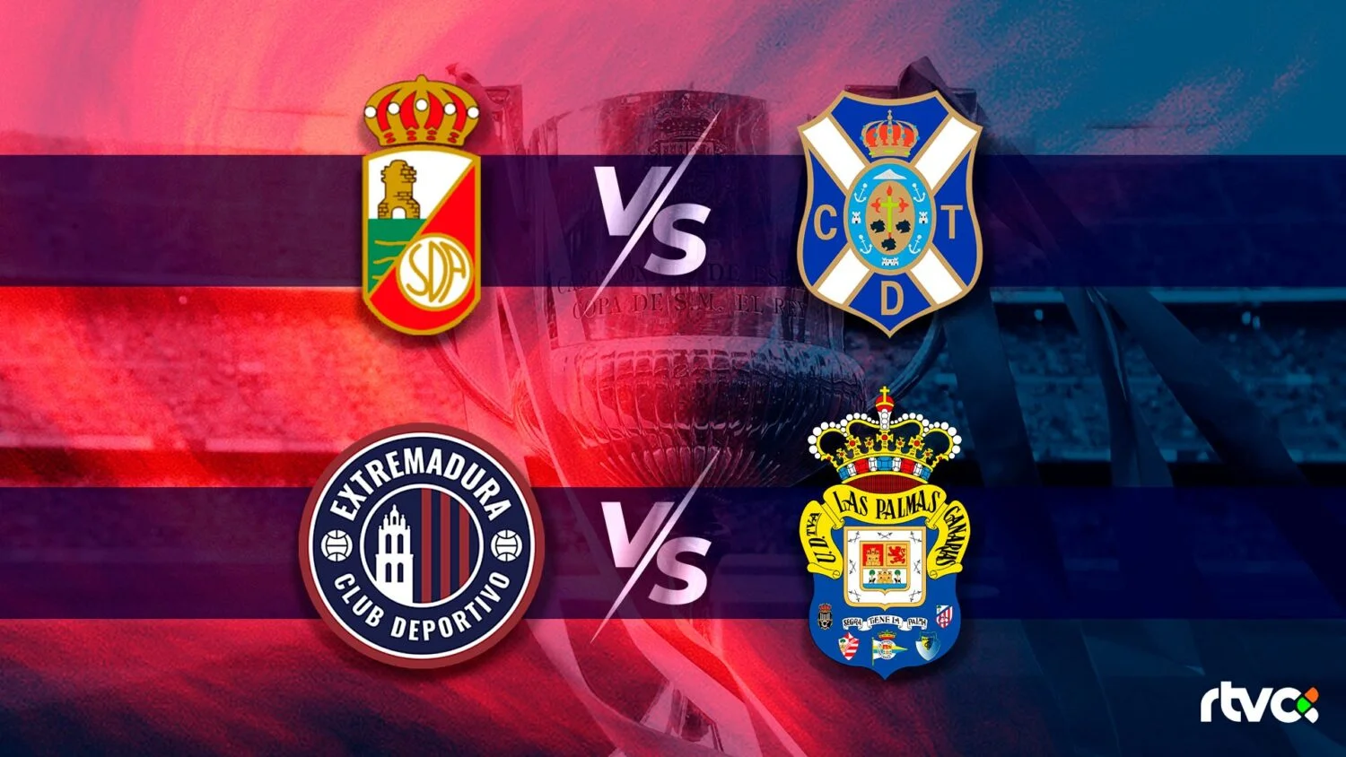 Horarios primera eliminatoria de la Copa del Rey